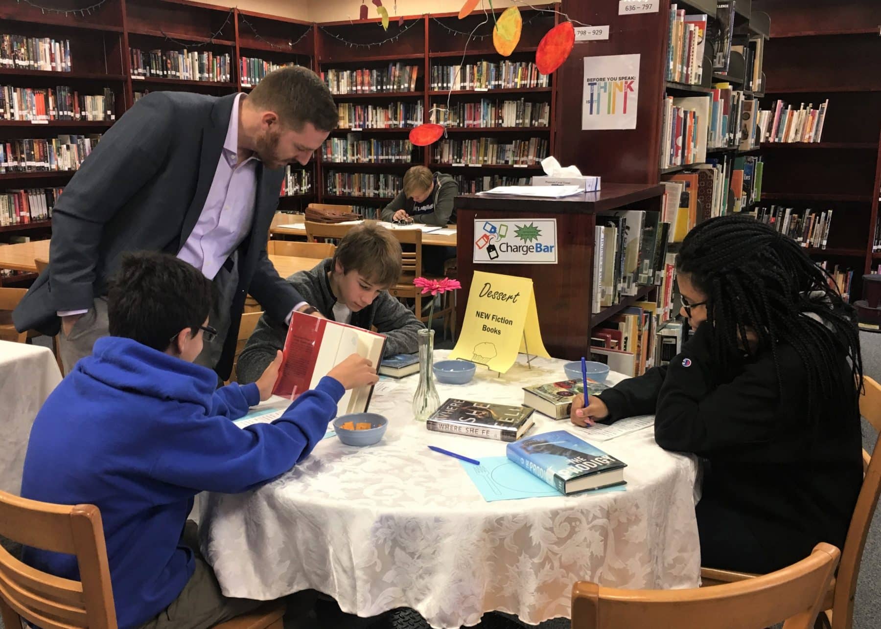 “Book Tasting” Spices Up 8th Grade English | Eastern Mennonite School