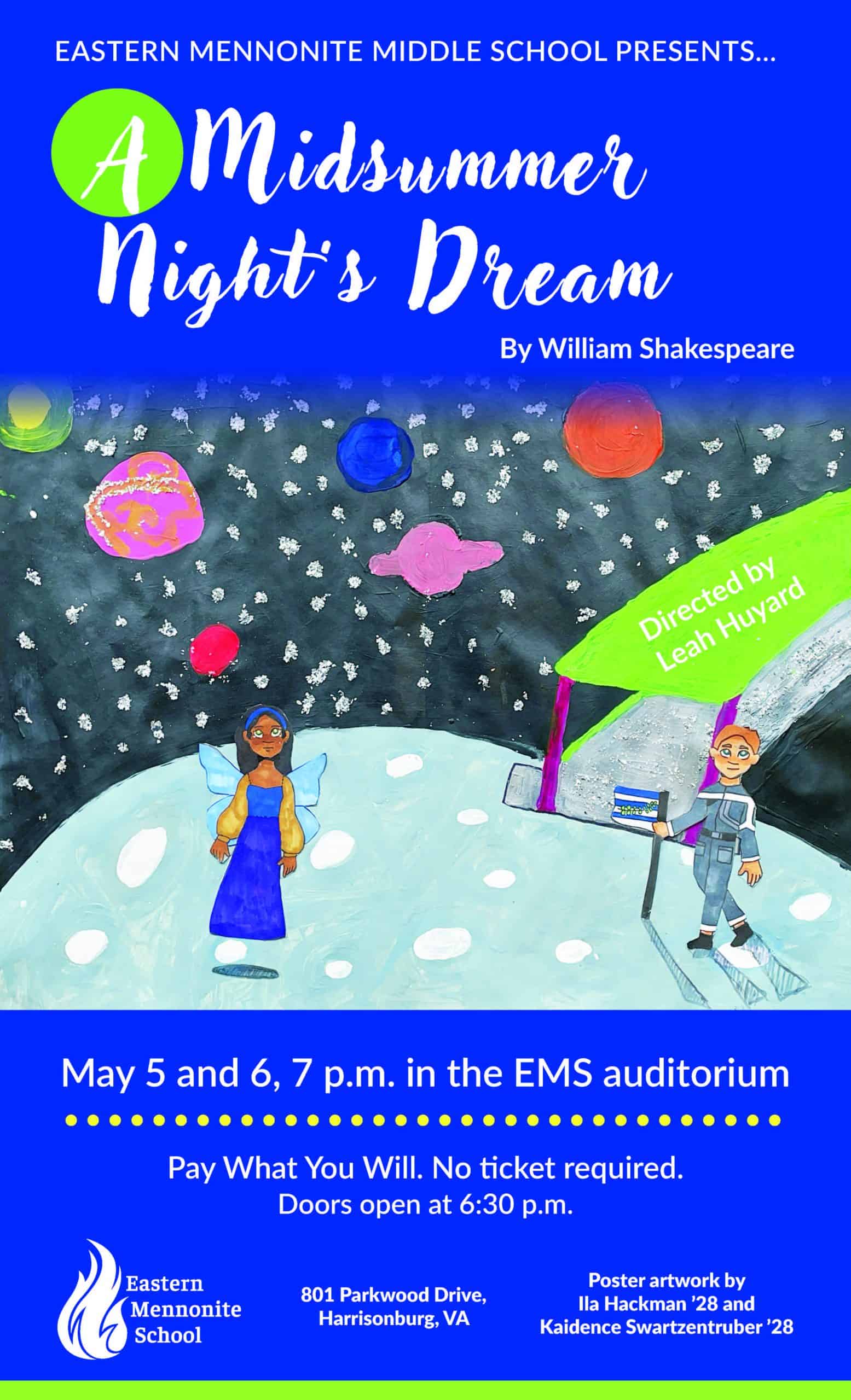 EMS Stages A Midsummer Night’s Dream | Eastern Mennonite School